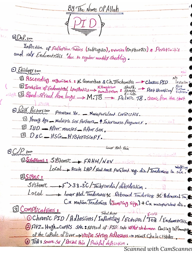 PID (gynecology) | PDF