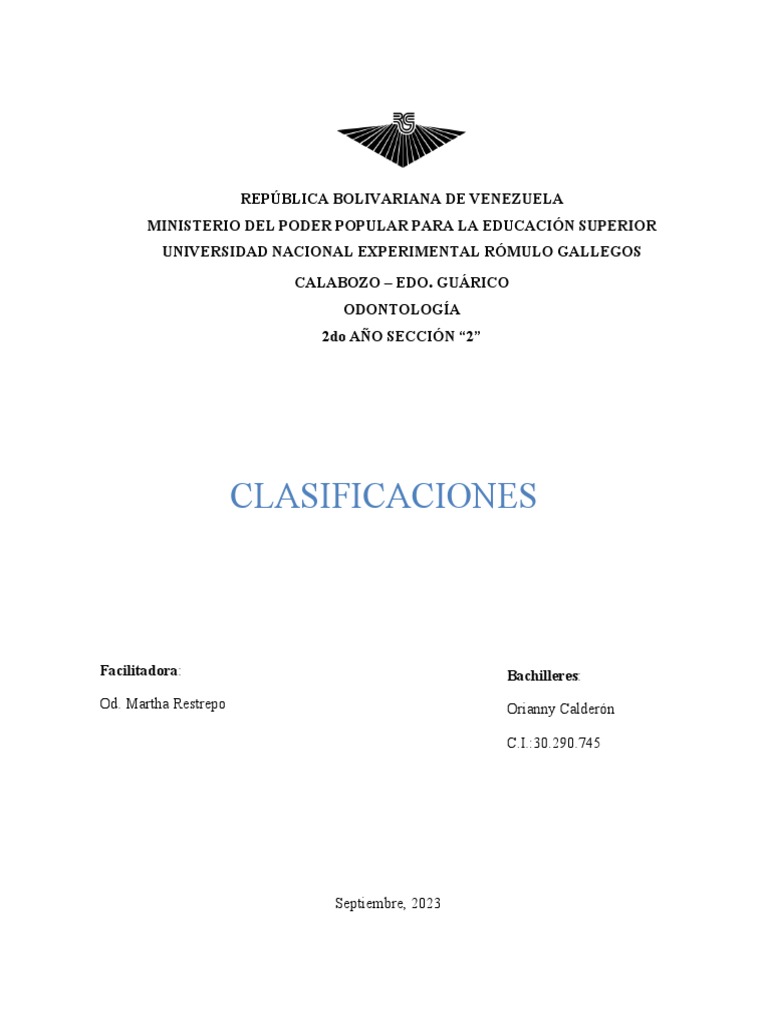 Clasif Kennedy y House | PDF