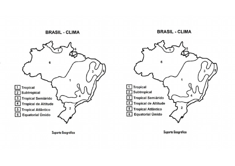 Mapa Brasil Climas | PDF
