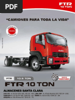 Foton Ficha Tecnica Aumark S 6 Ton V2023 | PDF | Eje | Sistema de freno antibloqueo