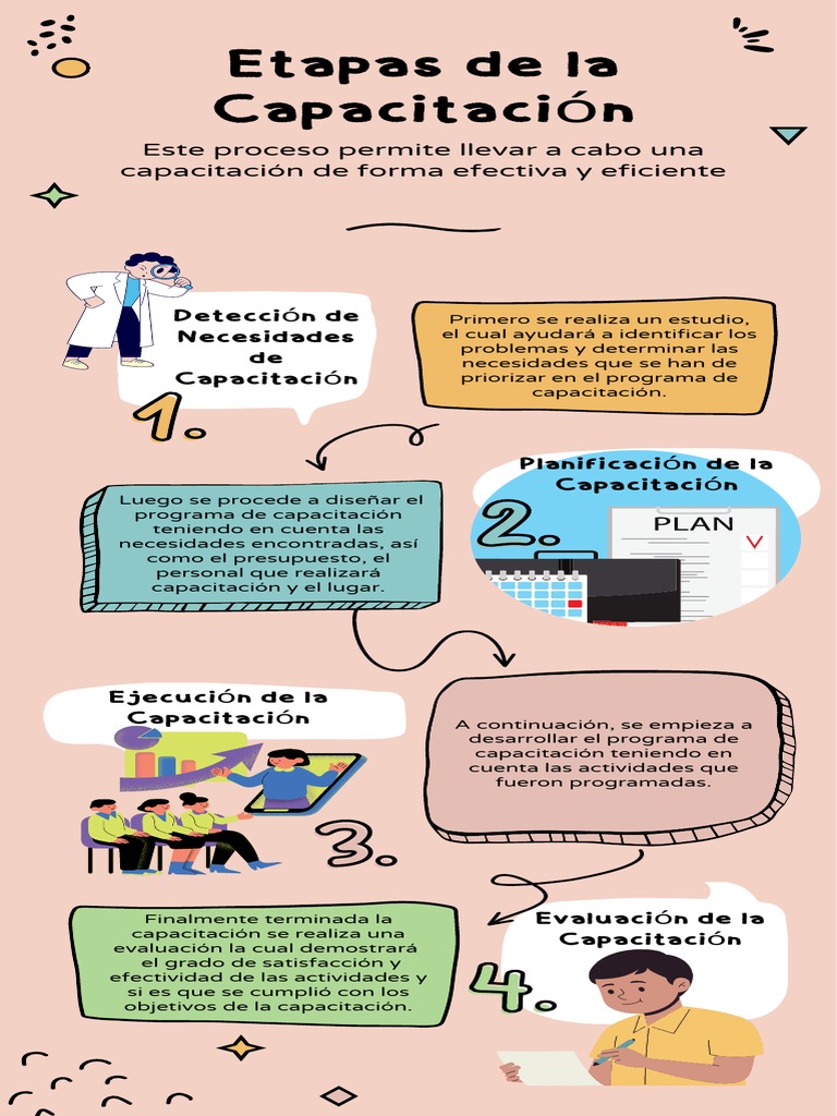Infografía Etapas de La Capacitación | PDF