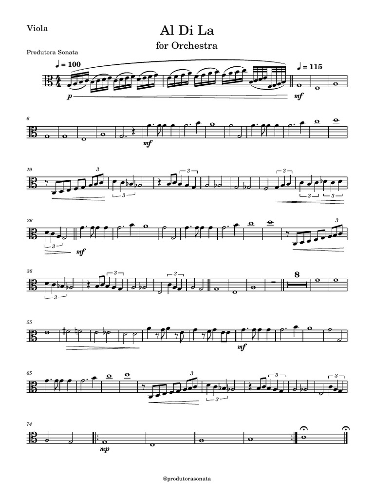 Al Di La Viola PDF