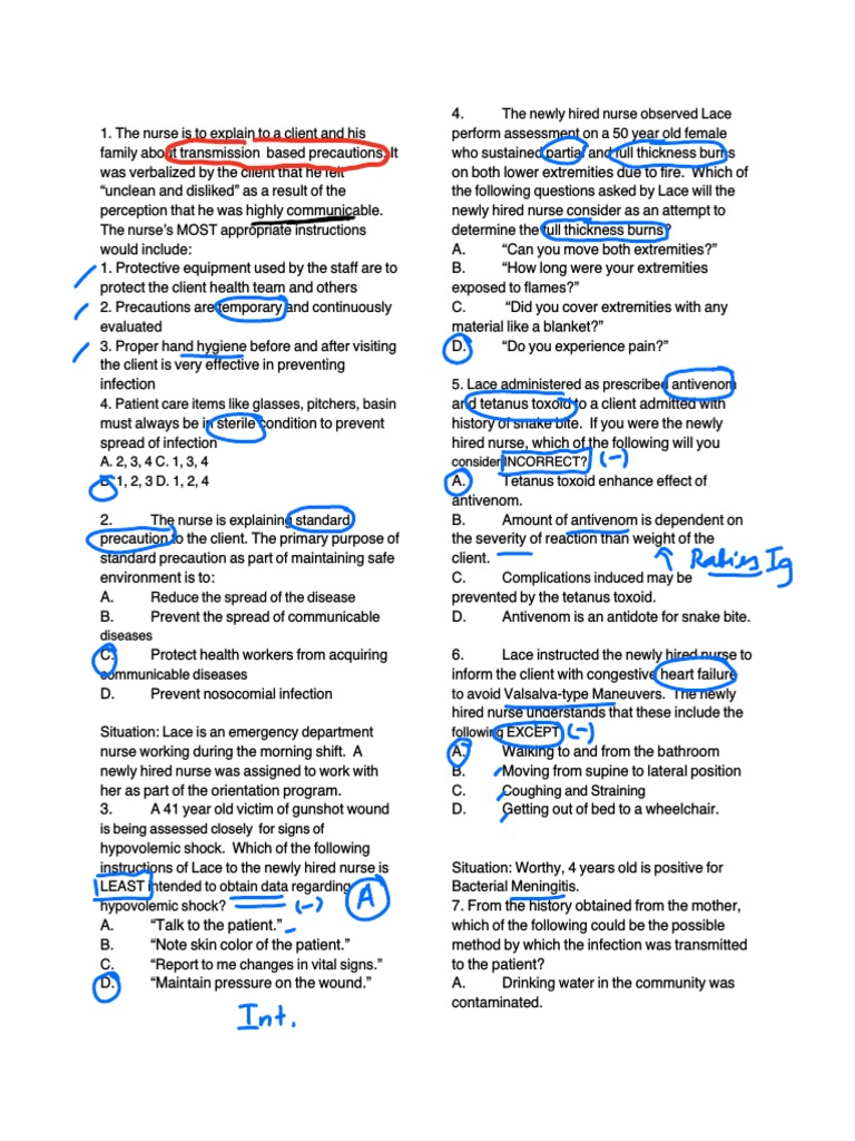 Practice Exam NP1 | PDF