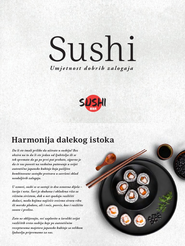 Sushi | PDF