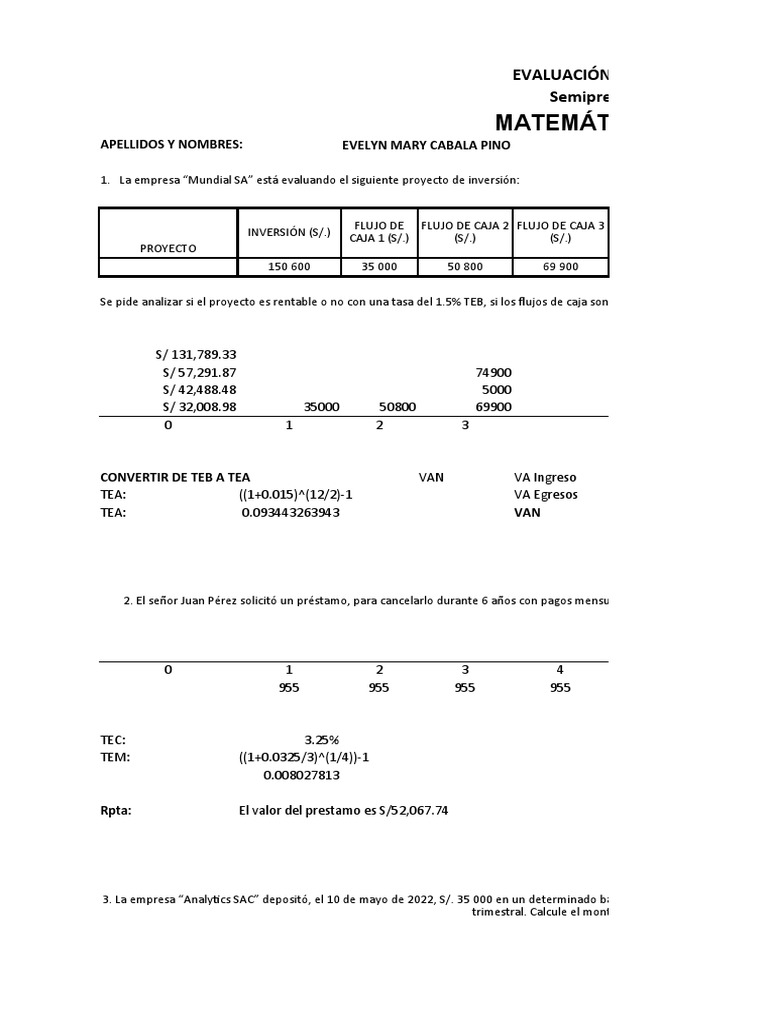 Examen Final MF - Ecp | PDF | Business | Economias