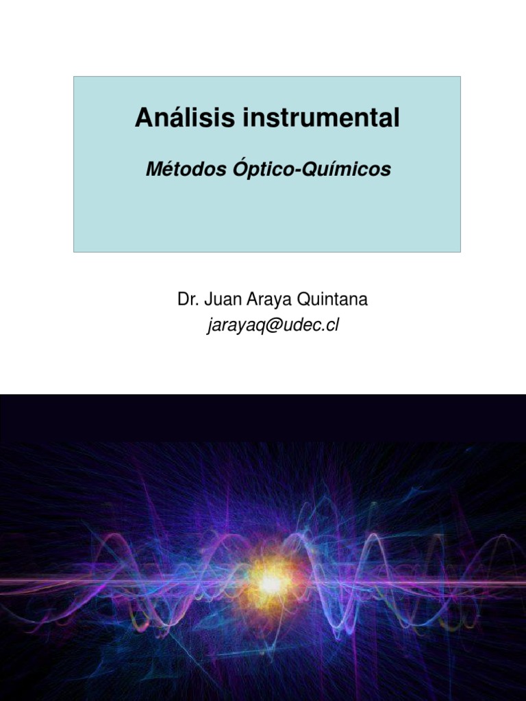 Métodos Ópticoquímicos | PDF | Ligero | Olas