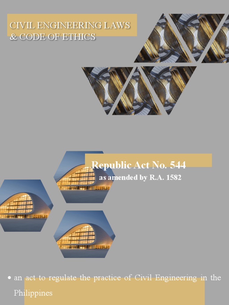 Gn8 - Civil Engineering Laws - Code of Ethics | PDF | Engineer ...