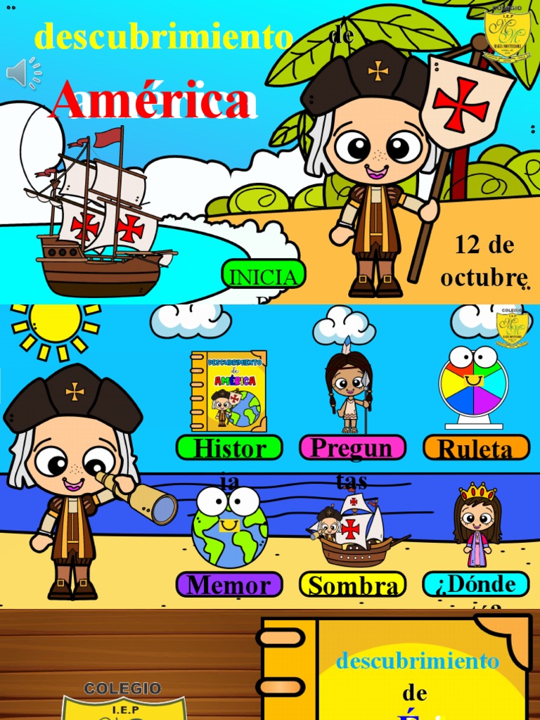 Descubrimiento de America | PDF | Cristobal colon | Exploración