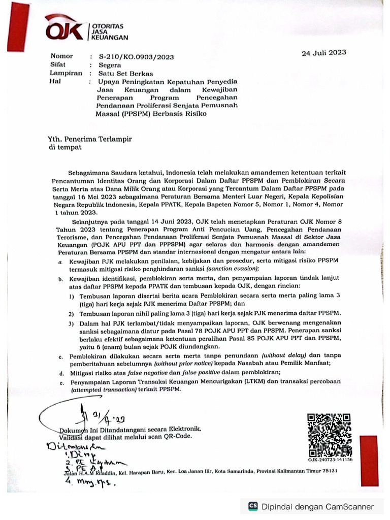 PPSPM Berbasis Risiko | PDF