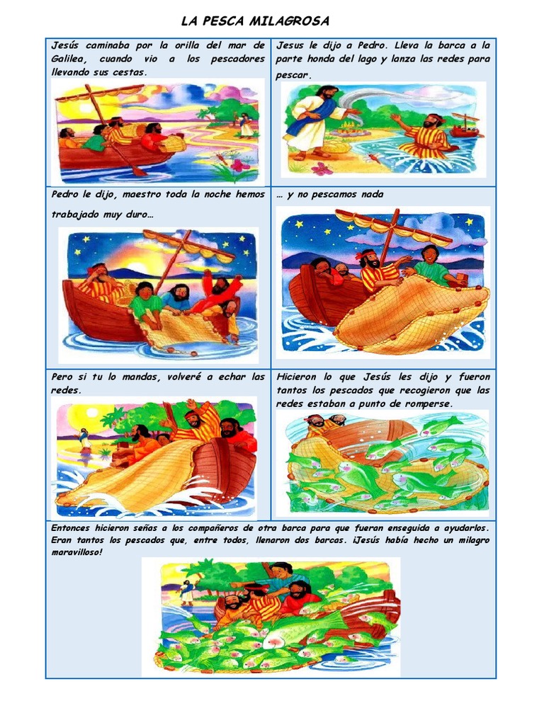 La Pesca Milagrosa Ficha Pdf