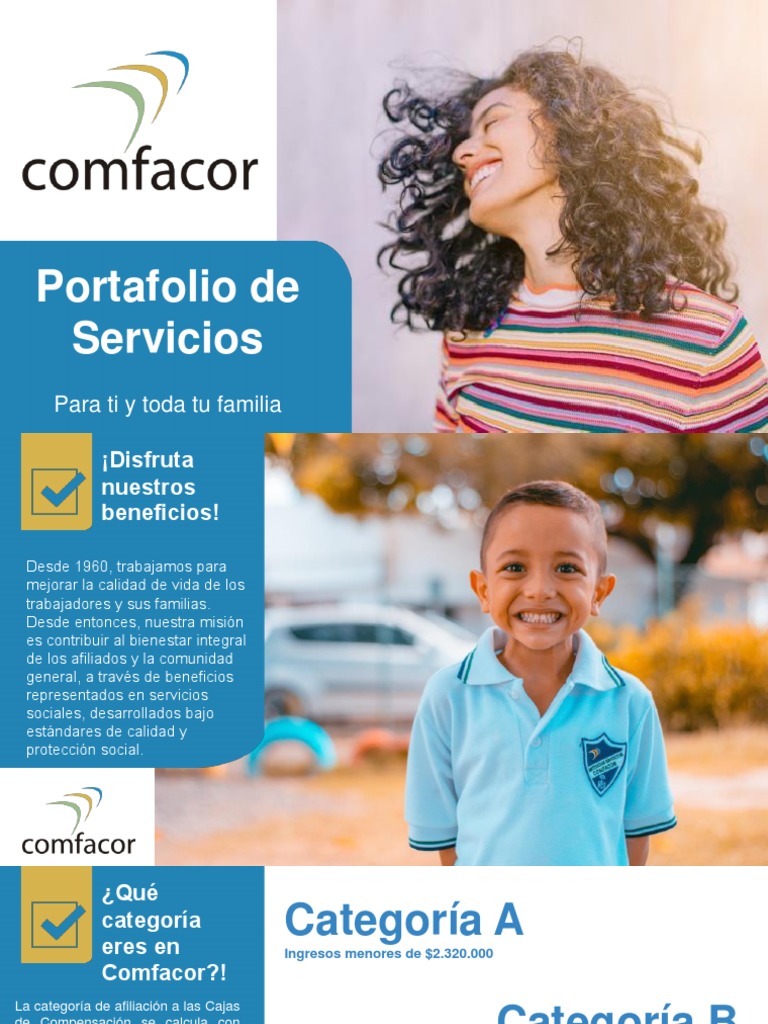 Portafolio de Servicios Comfacor 2023 | PDF | Salario mínimo | Turismo