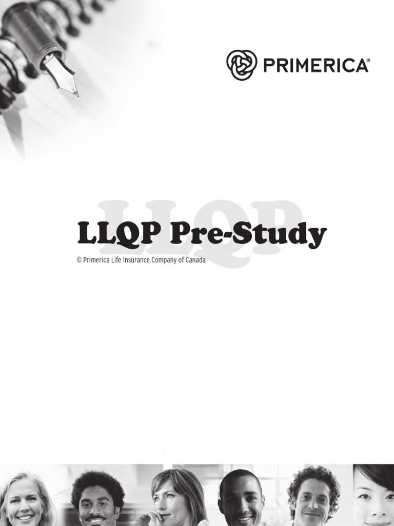 LLQP - Pre-Study Life Insurance | PDF | Cost Of Living | Life Insurance