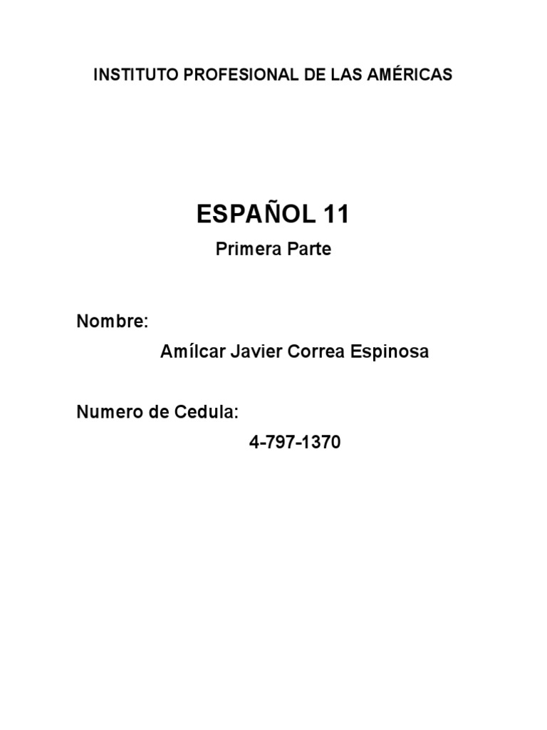 Español | PDF | Estudios de idiomas extranjeros