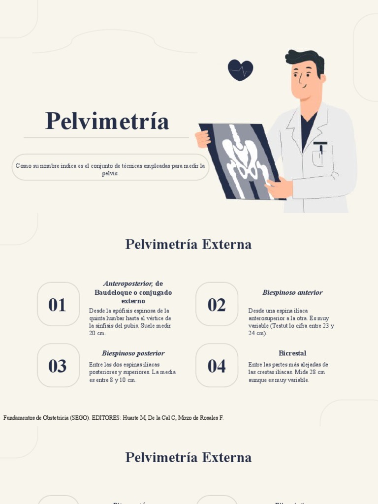 Técnicas de Pelvimetría en Obstetricia | PDF | Pelvis | Sistema ...