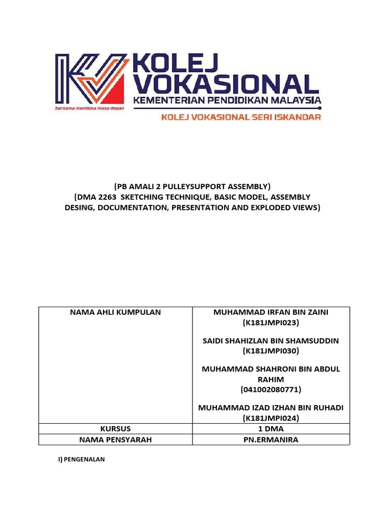 Laporan Kumpulan PB | PDF