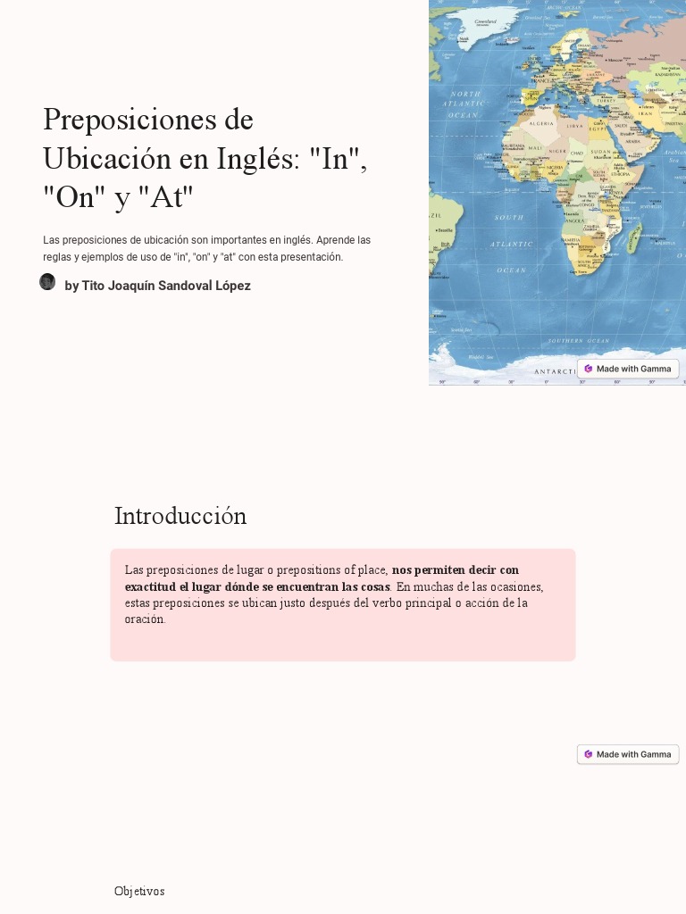 Preposiciones-de-Ubicacion-en-Ingles-In-On-y-At (1) | PDF