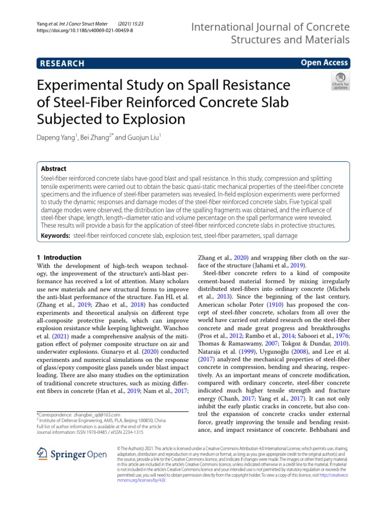Experimental_Study_on_Spall_Resistance_of_Steel-Fi | PDF
