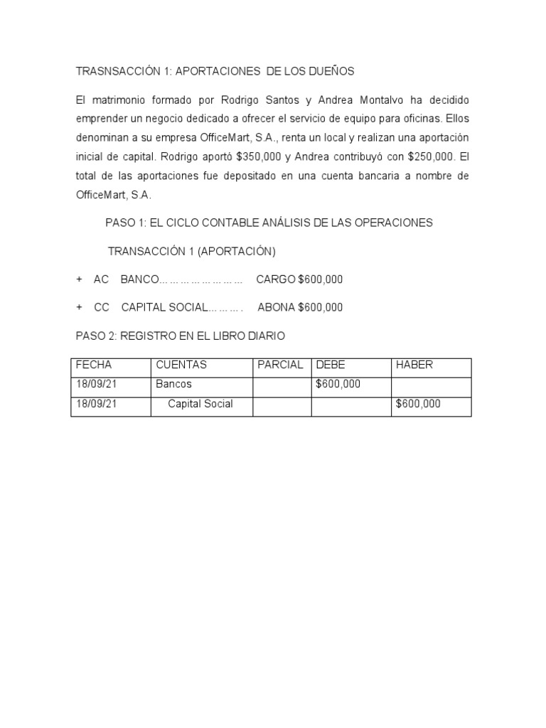 Ejercicios Del Ciclo Contable | PDF | Bancos | Contabilidad