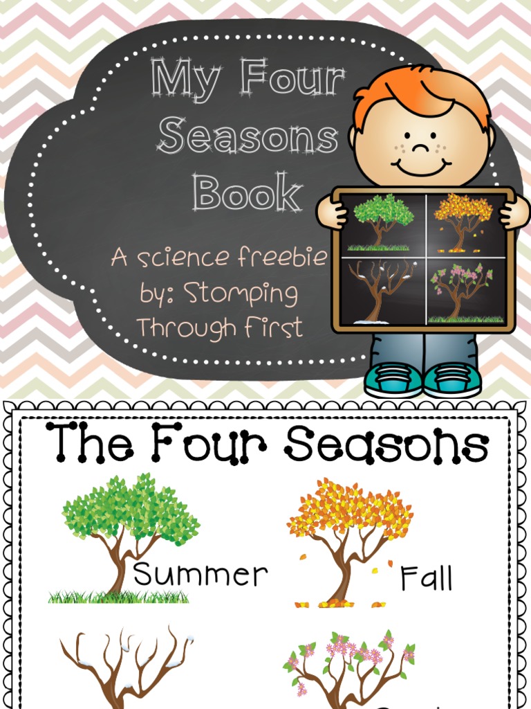 My Four Seasons Book AScience FREEBIE | PDF