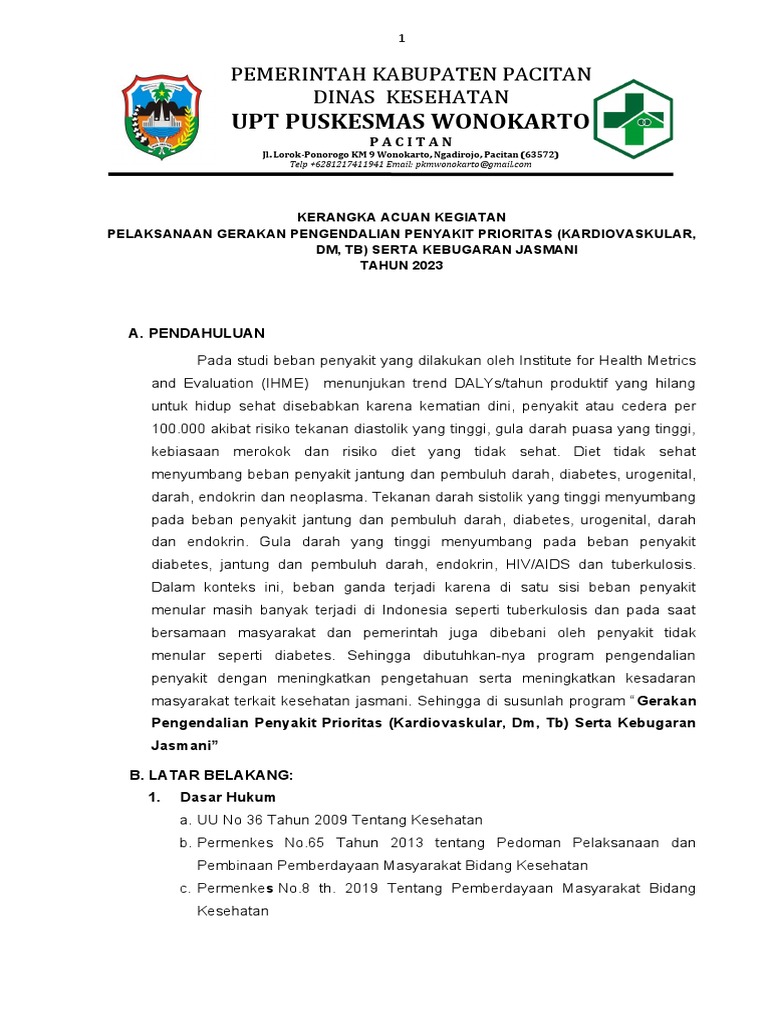 Kak Fix Kesjaor 2023 | PDF | Pengembangan Diri | Kesehatan Holistik