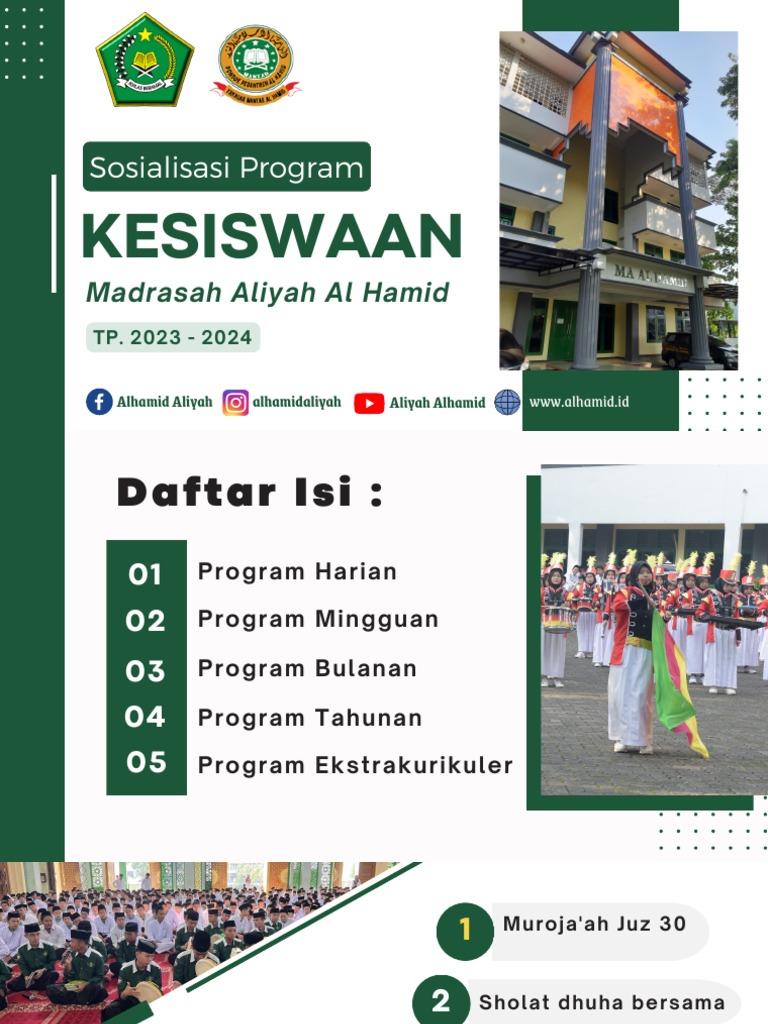 Program Kesiswaan | PDF