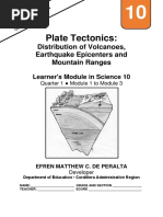 Science 10 Module1 Quarter 1 | PDF | Plate Tectonics | Earthquakes