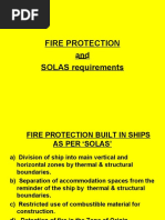 SOLAS II: Fire Safety & Construction | PDF | Firefighting | Fire Sprinkler System