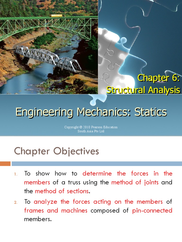 ch06 Structure Analysis | PDF | Truss | Force
