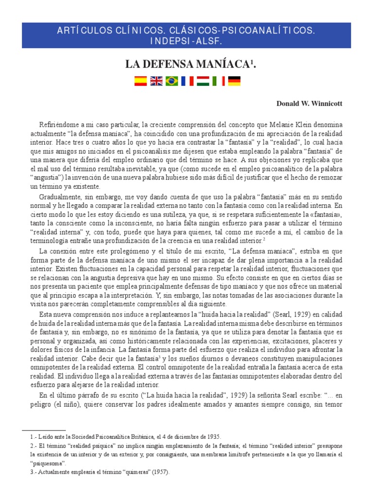 La Defensa Maniaca | PDF