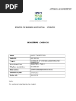 Internship Log Book | PDF
