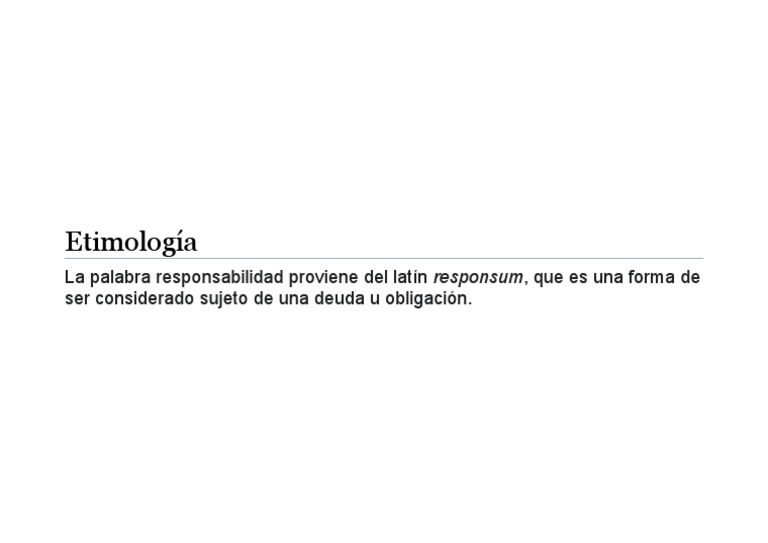 Etimología (Significado) | PDF