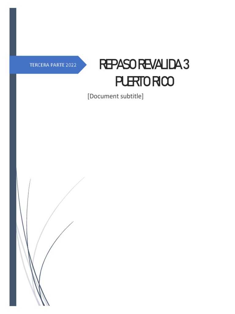 Revalida 3 2022 | PDF