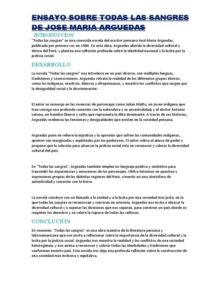 Ensayo Brayan | PDF | Perú | Sociedad