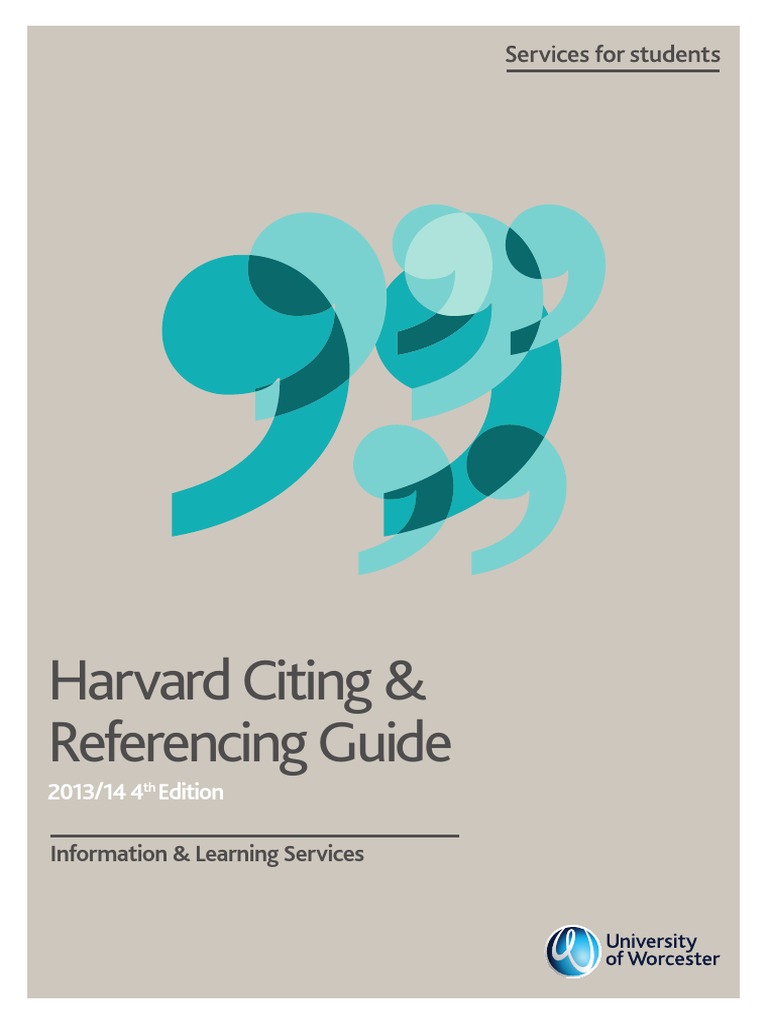 Harvard Referencing Style | PDF | Academic Journal | Ellipsis