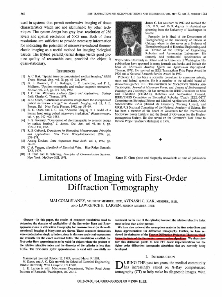 Limitations of Imaging With First-Order | PDF | Waves | Diffraction