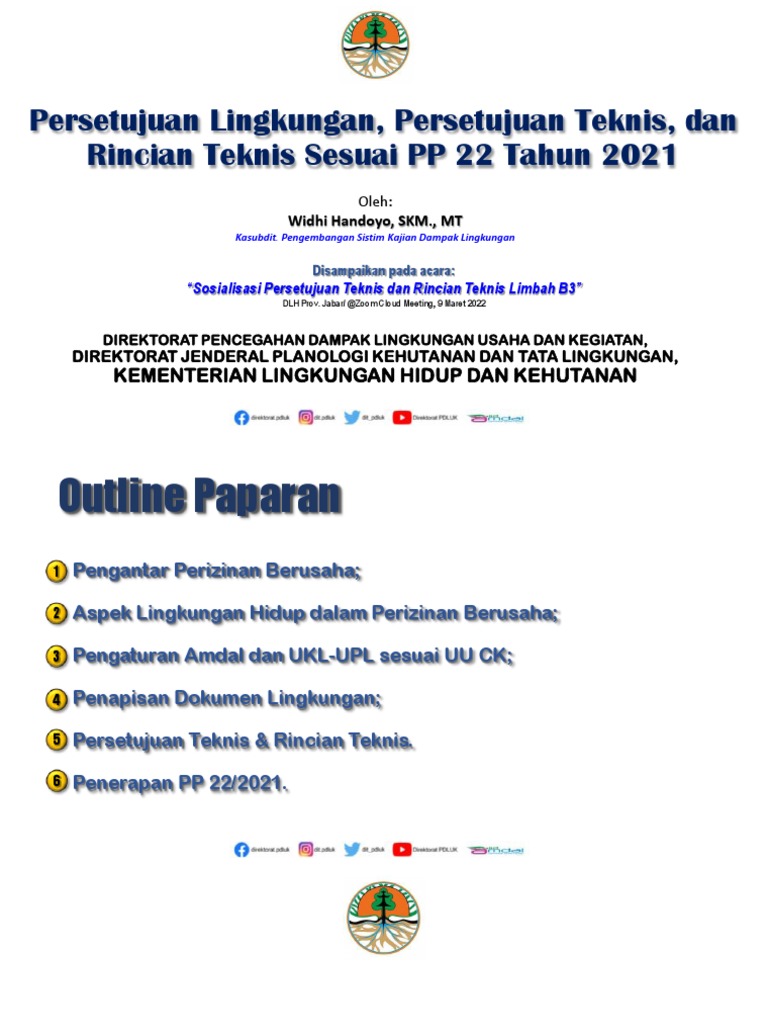 Kewenangan Pertek Dan Rintek Dlh Jabar 09032022 Rev Pdf