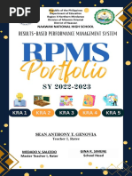 Rpms Action Plan Sy 2021-2022 | PDF | Performance Appraisal | Behavior ...