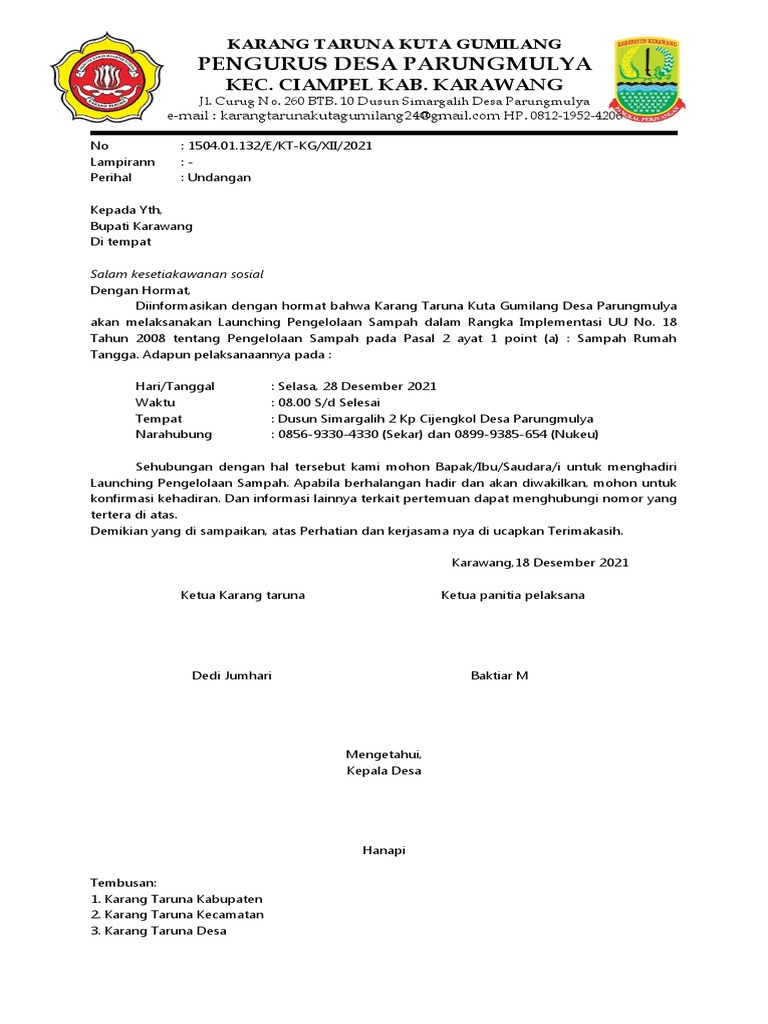 Undangan Launching | PDF | Griya & Taman