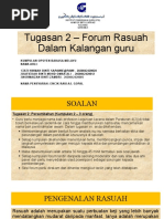 Poster Integriti Dan Rasuah | PDF