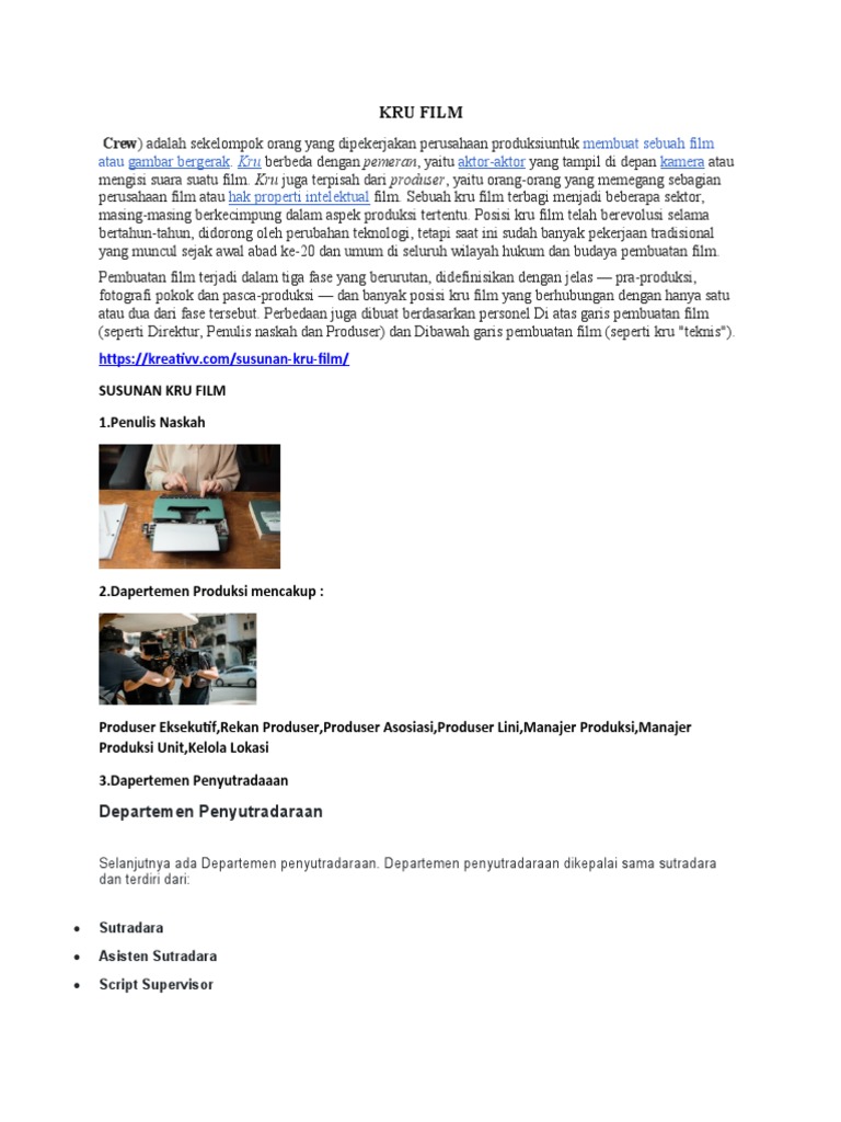 Kru Film | PDF