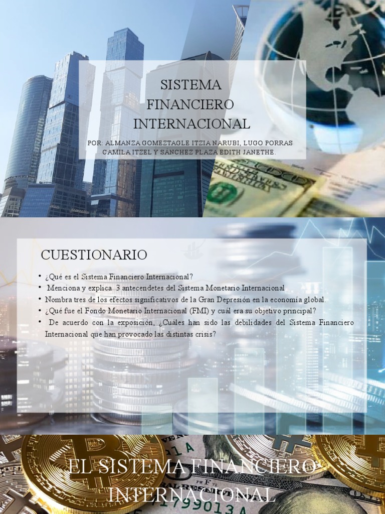 Sistema Financiero Global | PDF | Ciencias sociales