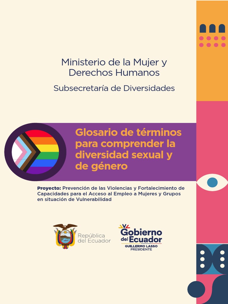 Glosario Diversidades MMDDHH 2023 Digital v4 | PDF | Estudios LGBTQIA+ | Transgénero