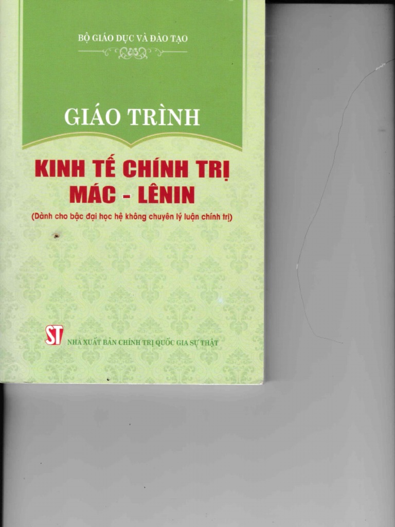 Giáo Trình KTCT 2021 | PDF