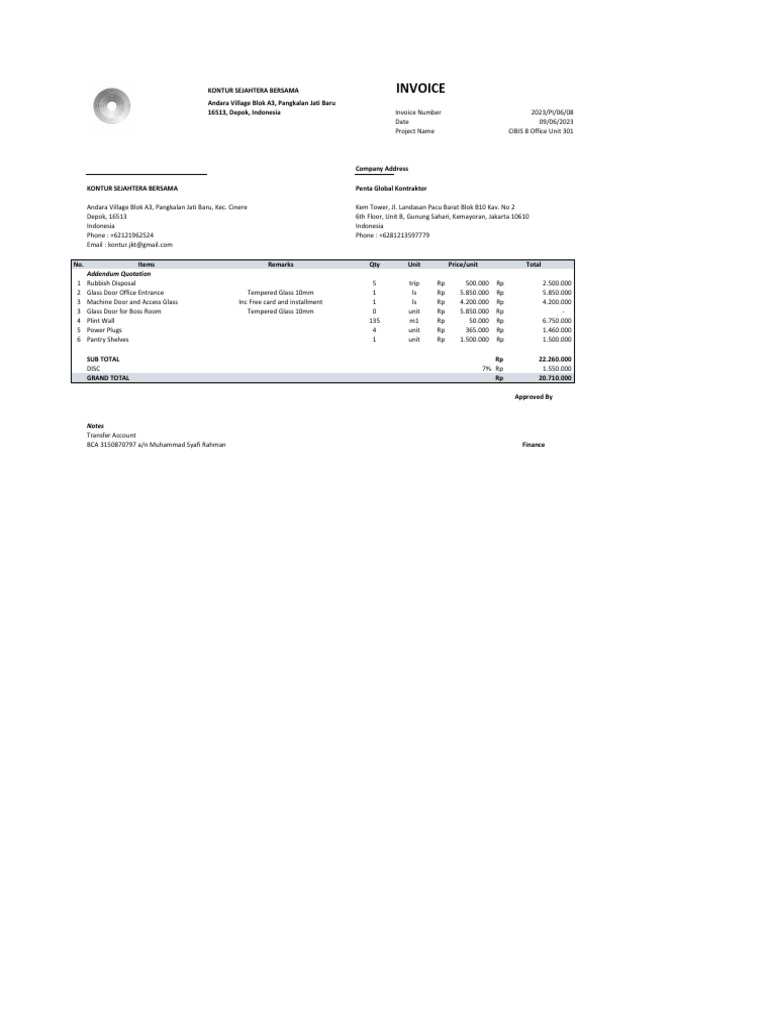 Inv Penta Global 3 09062023 | PDF