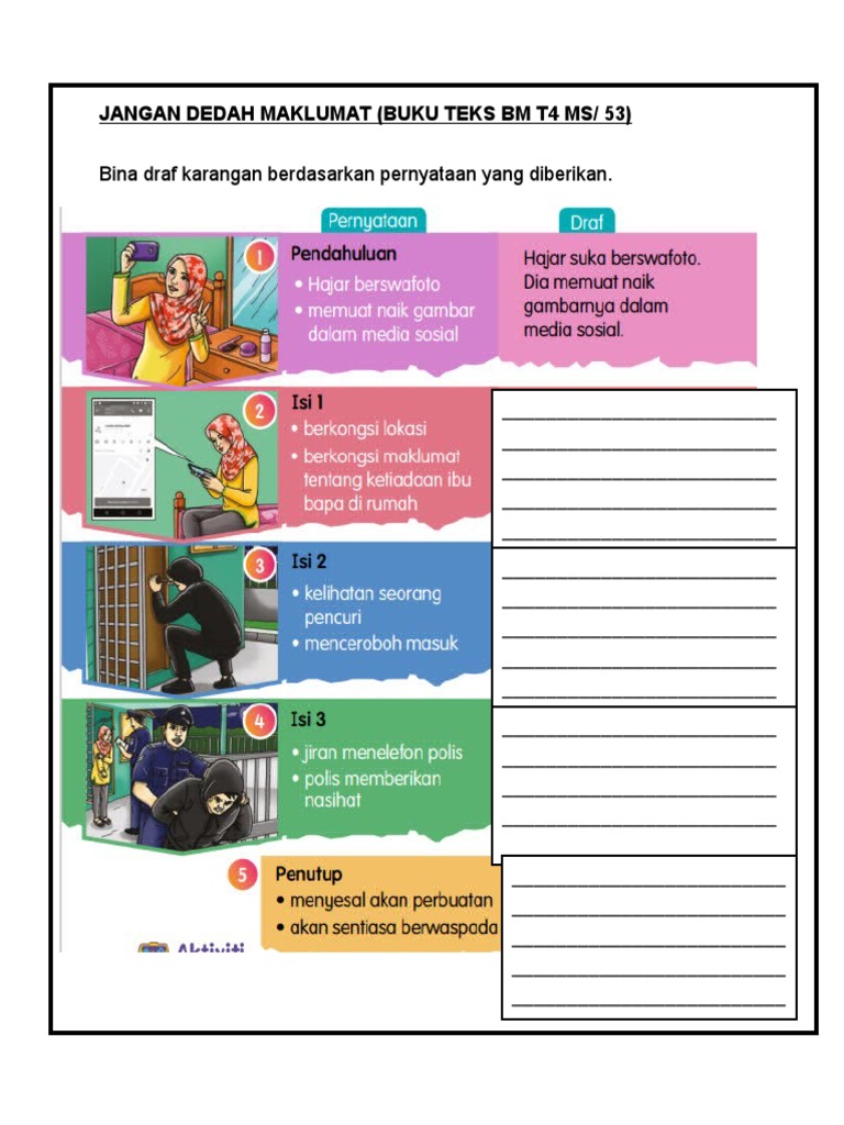 T4 Jangan Dedah Maklumat | PDF