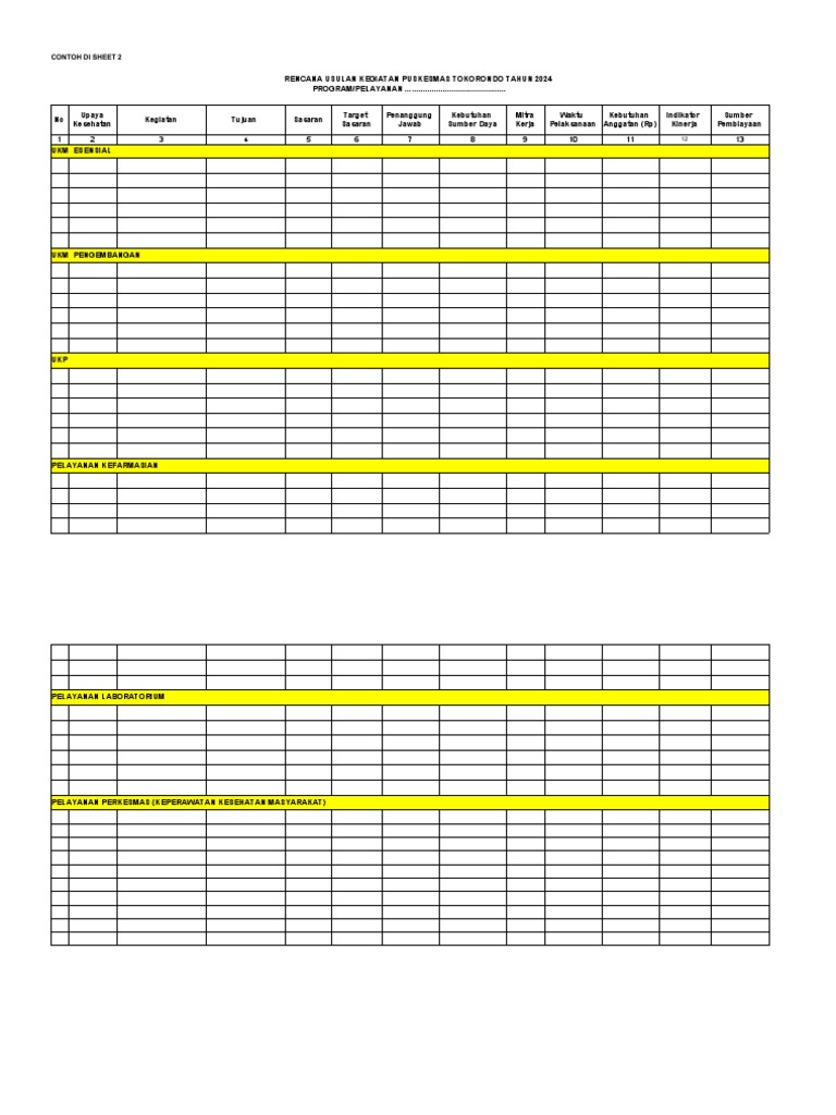 Format Ruk 2024 | PDF