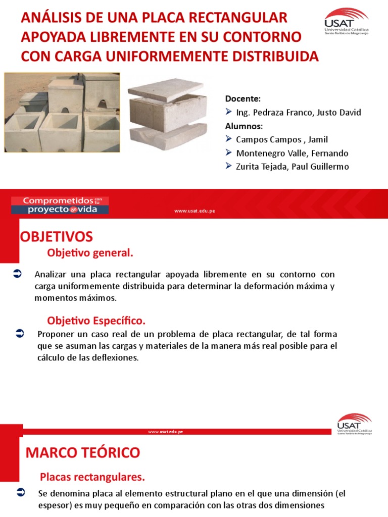 Placas Rectangulares FINAL | PDF