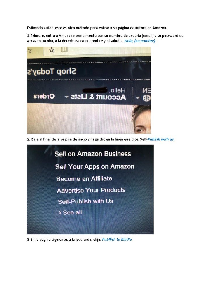 Pasos para Ver Venta de Libro | PDF