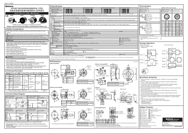 E40 Series INS | PDF | Electrical Engineering | Electromagnetism