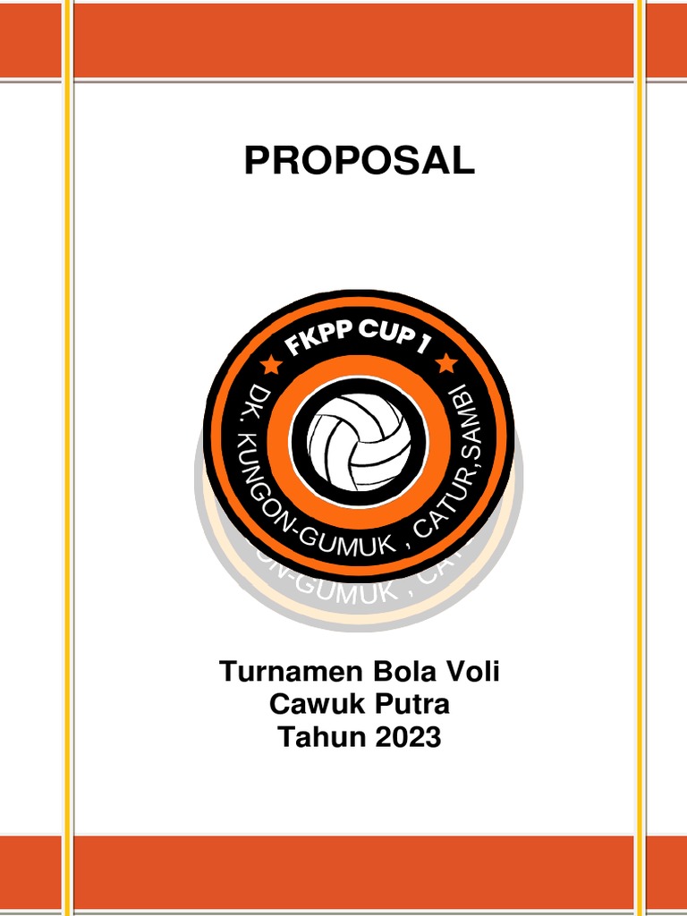 FKPP CUP I 2023 Proposal | PDF